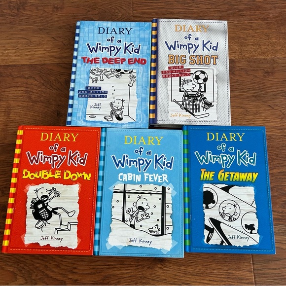 Other | Diary Of A Wimpy Kid Books Bundle | Poshmark
